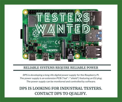 DPS Digital Power Systems Raspberry PI Digital Power Supply