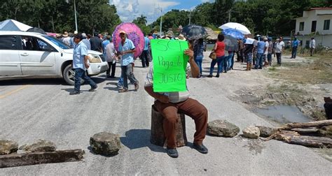 Ejidatarios Levantan Bloqueo De Carretera Federal