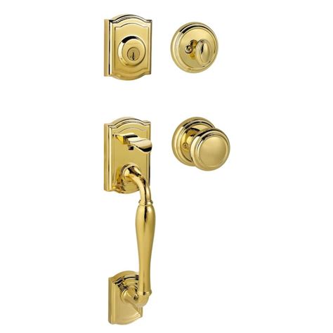 Baldwin Prestige Wesley Lifetime Polished Brass Single Cylinder
