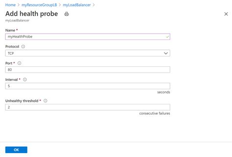 Azure Load Balancer Portal Settings Microsoft Learn