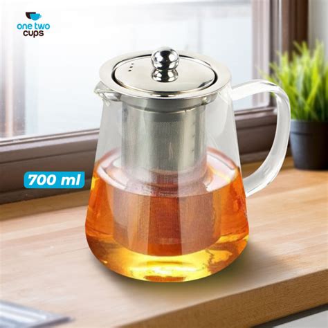 PROMO Teko Pitcher Teh Chinese Teapot Kapasitas 1300 Ml Bahan Kaca