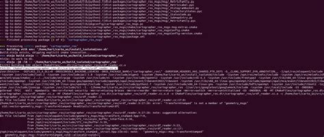 Cartographerros Build Failed · Issue 1567 · Cartographer Project