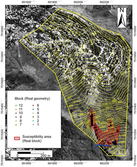 Trajectories And Area Susceptible To Falling Of Blocks With Approximate Download Scientific
