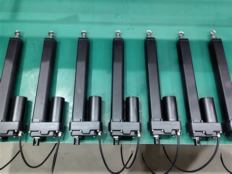 Electric Linear Actuator With Limit Switches 200mm Stroke 6000n Force