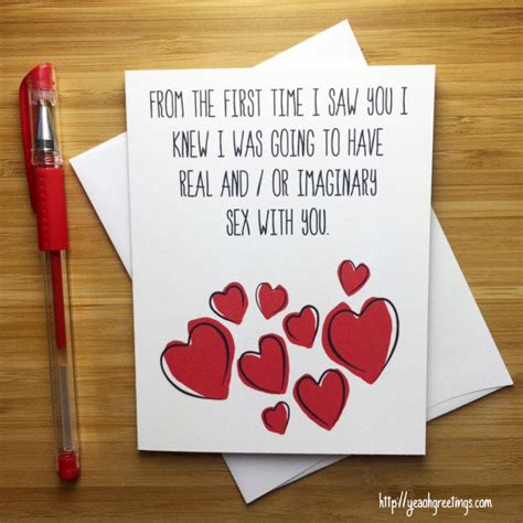 Naughty Sex Card Sexual Card Naughty Love Card Adult Valentine