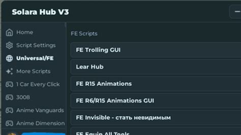 Universal Script Solara Hub V Games Keyless Roblox Scripts Scriptblox