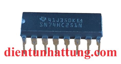 Ic SỐ Sn74hc251 CỔng Mux 3 TrẠng ThÁi 8 Input Dip