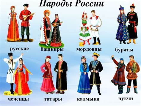 2 младшая группа Национальные костюмы народов России
