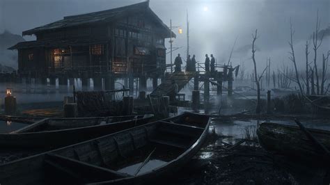 Faça O Download De Wallpapers De Ghost Of Tsushima Psx Brasil