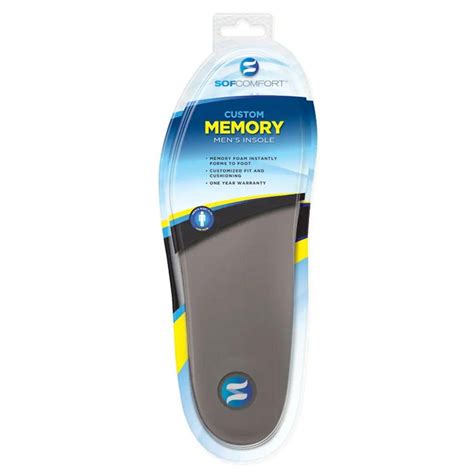 Sof Sole Comfort Men S Memory Foam Insoles Galls