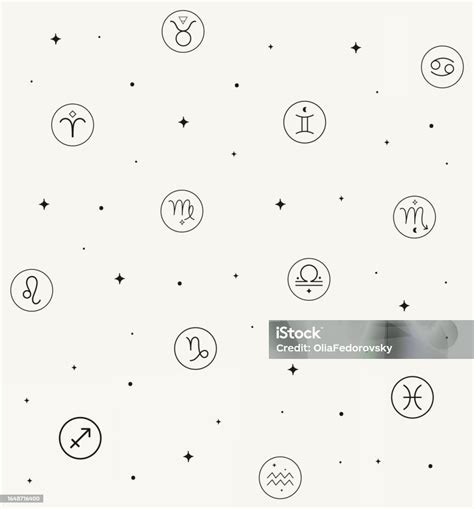 すべて一緒に干支パターンイラスト白黒オプション 12星座のベクターアート素材や画像を多数ご用意 12星座 占星術 干支 Istock