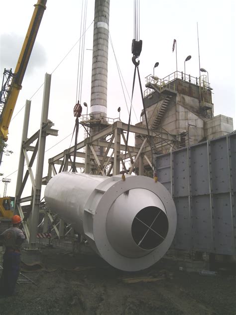 Строителство на инсталация за очистване на димни газове в Лукойл