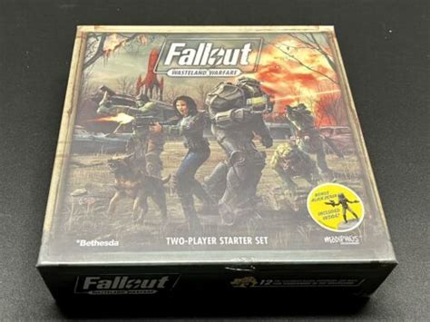 Fallout Wasteland Warfare Two Player Starter Set With Promo Alien
