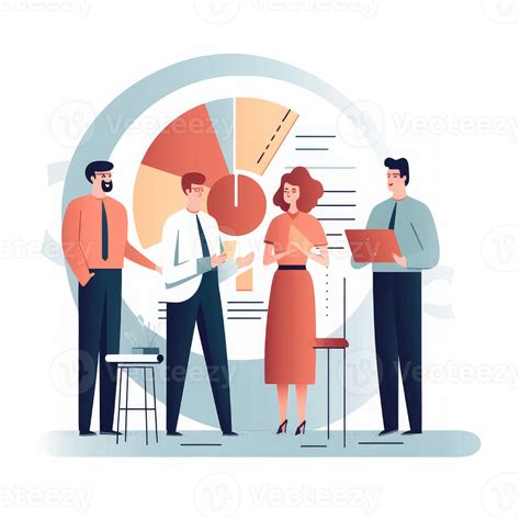 Business Team Preparing Data Analytics Presentation AI Generated