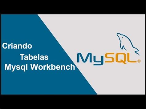 Como Criar Tabelas No Mysql Youtube