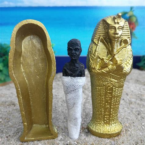 Psychological Sand Game Prop Mummy Egypt Pharaoh Coffin Pyramid