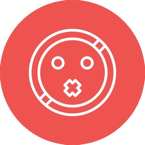 No Hay Ilustración De Icono Vectorial Parlante Del Conjunto De Iconos
