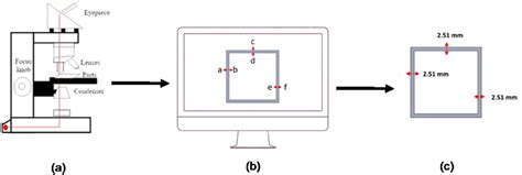 The Process Flow Using A Image Analyzer That Connected To Monitor B Download Scientific