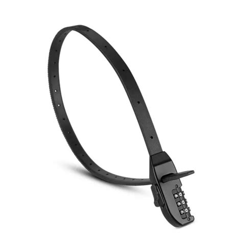 Reliable Security Solution 3 Digit Combination Cable Lock For Bicycles