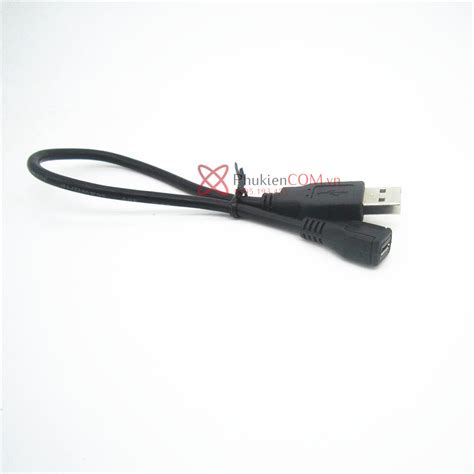 Cáp Chuyển đổi USB Sang Micro USB Chân Cái Giá Rẻ Phukiencom