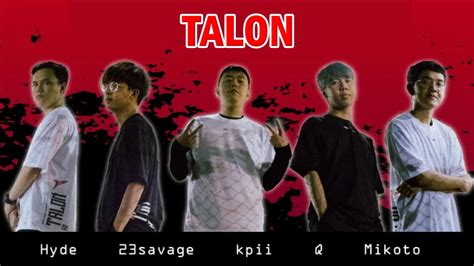 Talon Esports Reverse Sweap Blacklist International Di Dpc Sea Tour 2
