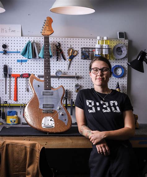 Gearing Up Mariah Schneider Building Guitars Features