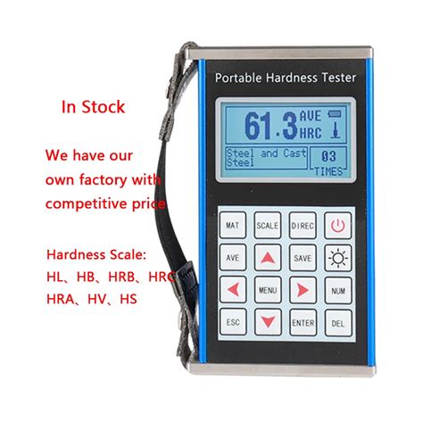 Digital Metal Leeb Hardness Tester 170 960hld 6hld Portable Hl Hb Hrb