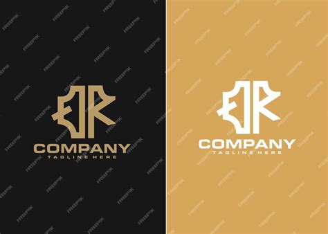 Premium Vector Modern Monogram Initial Letter Qr Logo Design Template