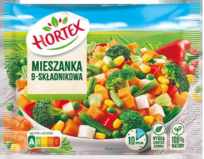 Warzywa Hortex Prosto z natury Mrożonki i soki Hortex