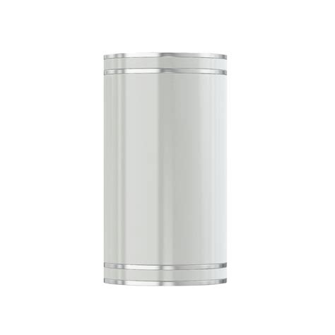 White Cylindrical Light 02 3d Model Download Lamp On