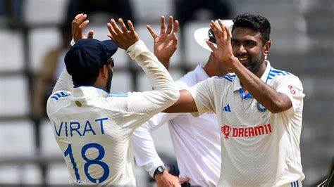 Ind Vs Wi Ashwin 3rd Indian To Take 700 International Wicket Joins