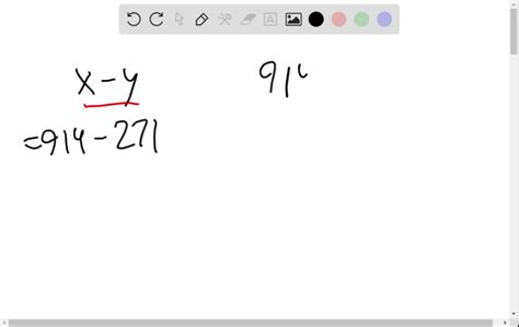 Solvedevaluate The Variable Expression X Y For The Given Values Of X