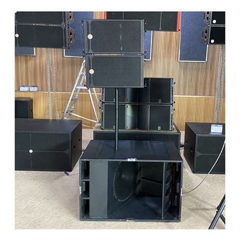 Customized Design Powerful Sound 18 Inch Active Subwoofer Active Line Array Column Speaker