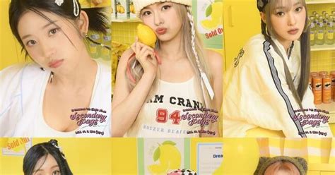 드림노트 상큼 청량‘lemonade콘셉트 포토에 컴백 기대감 Up 조선비즈