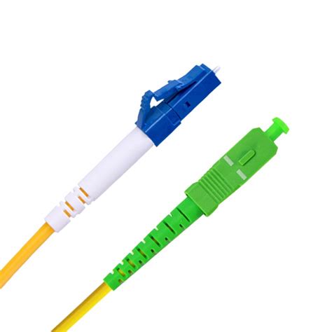 Sc Lc 3m Simplex Single Mode Fiber Optic Patch C Grandado