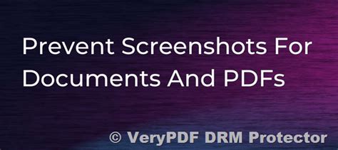 How To Use Verypdf Drm Protector To Protect Pdf Exam Papers And Disable Screenshots And