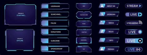Space Game Ui Vector Art Icons And Graphics For Free Download