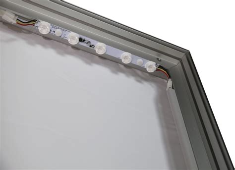 20 Ft Light Box Display Wall Singledouble Sided Orbus Vector Frame