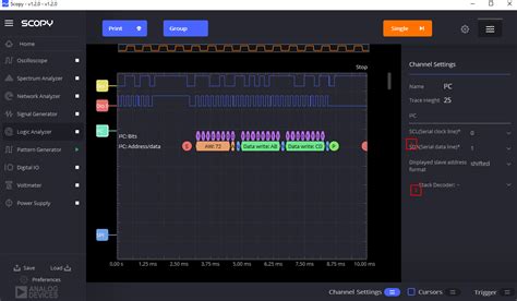 Scopy Logic Analyzer Analog Devices Wiki