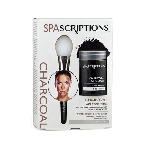 Spascriptions Charcoal Gel Face Mask 150ml