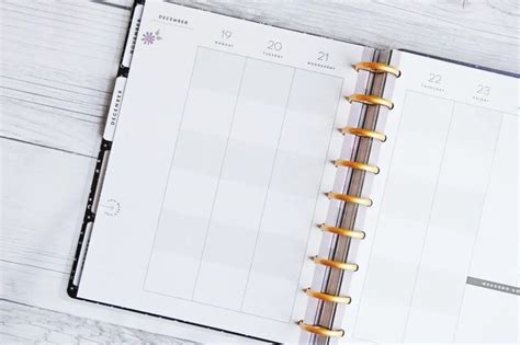 Happy Planner Layouts Planning Inspired