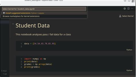 Setting Up And Integrating Jupyter Notebook Development Environment With Vsc Python Help