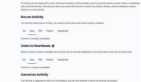 Testing With Java Workflow Community Support Temporal