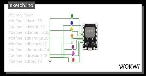 punto 10 wokwi esp32 stm32 arduino simulator