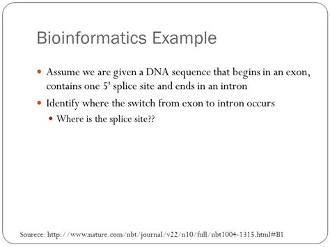 applying hidden markov models to bioinformatics ppt video online download