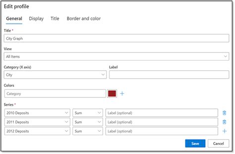 create a bank deposits dashboard in sharepoint