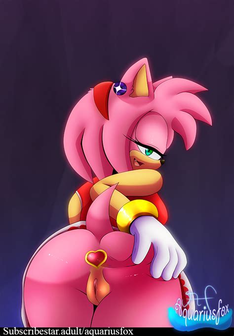 Amy Rose By Aquariusfox Hentai Foundry