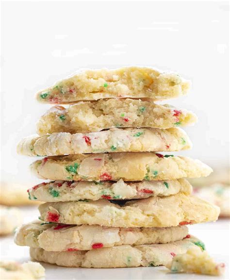 Christmas Ooey Gooey Butter Cookies I Am Baker