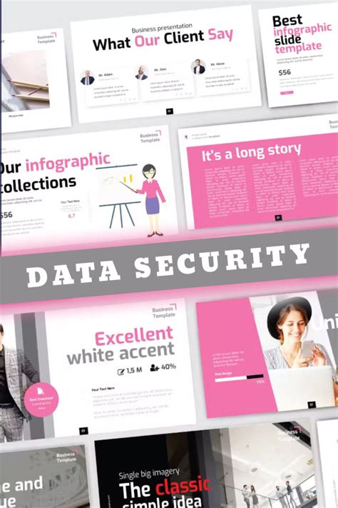 Data Security Powerpoint Template Masterbundles