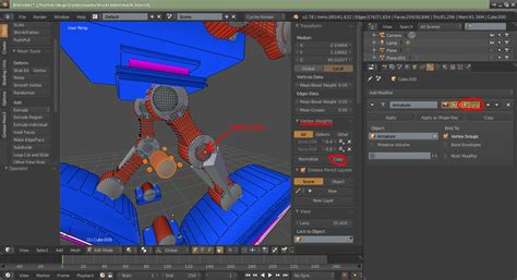 Pose Mode Not Moving Joined Objects Basics Interface Blender Artists Community